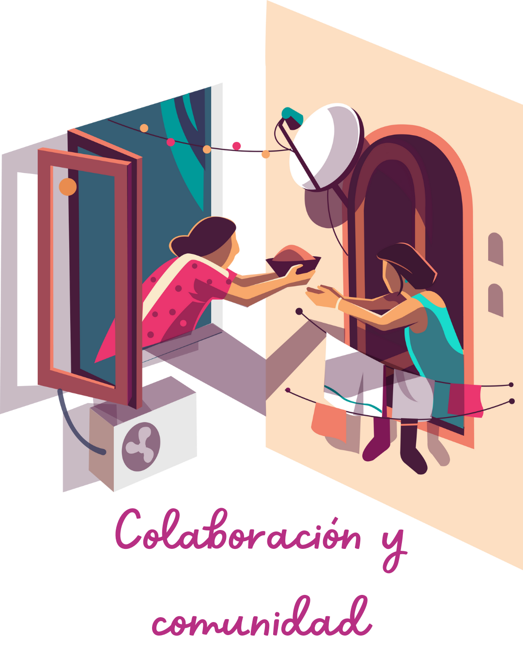 Comunidad y colaboración. – Constelación de Letras